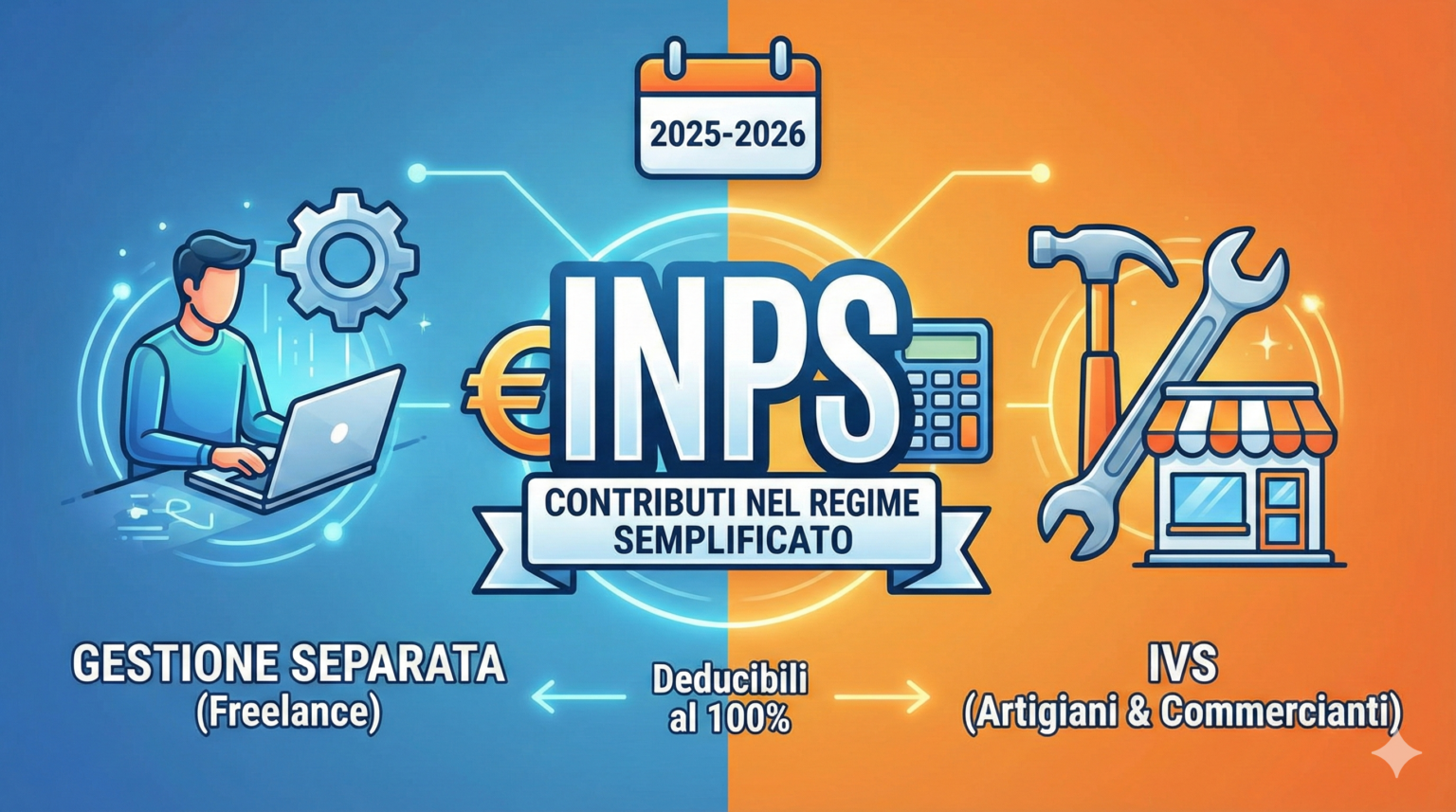 Calcolo INPS Forfettario 2026: Simulazione Gratuita e Guida